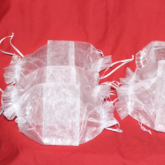 Handmade | Accessories | Sheer Organza See Thru Face Covering Set Of 6 ...